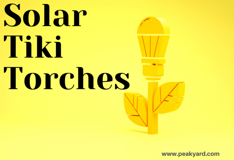 9 Awesome Solar Tiki Torches for your Yard